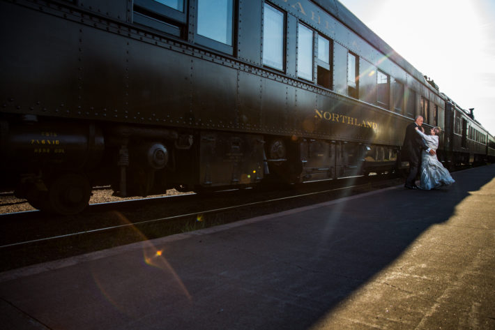 A Wedding on a Train | Margaret & Ross
