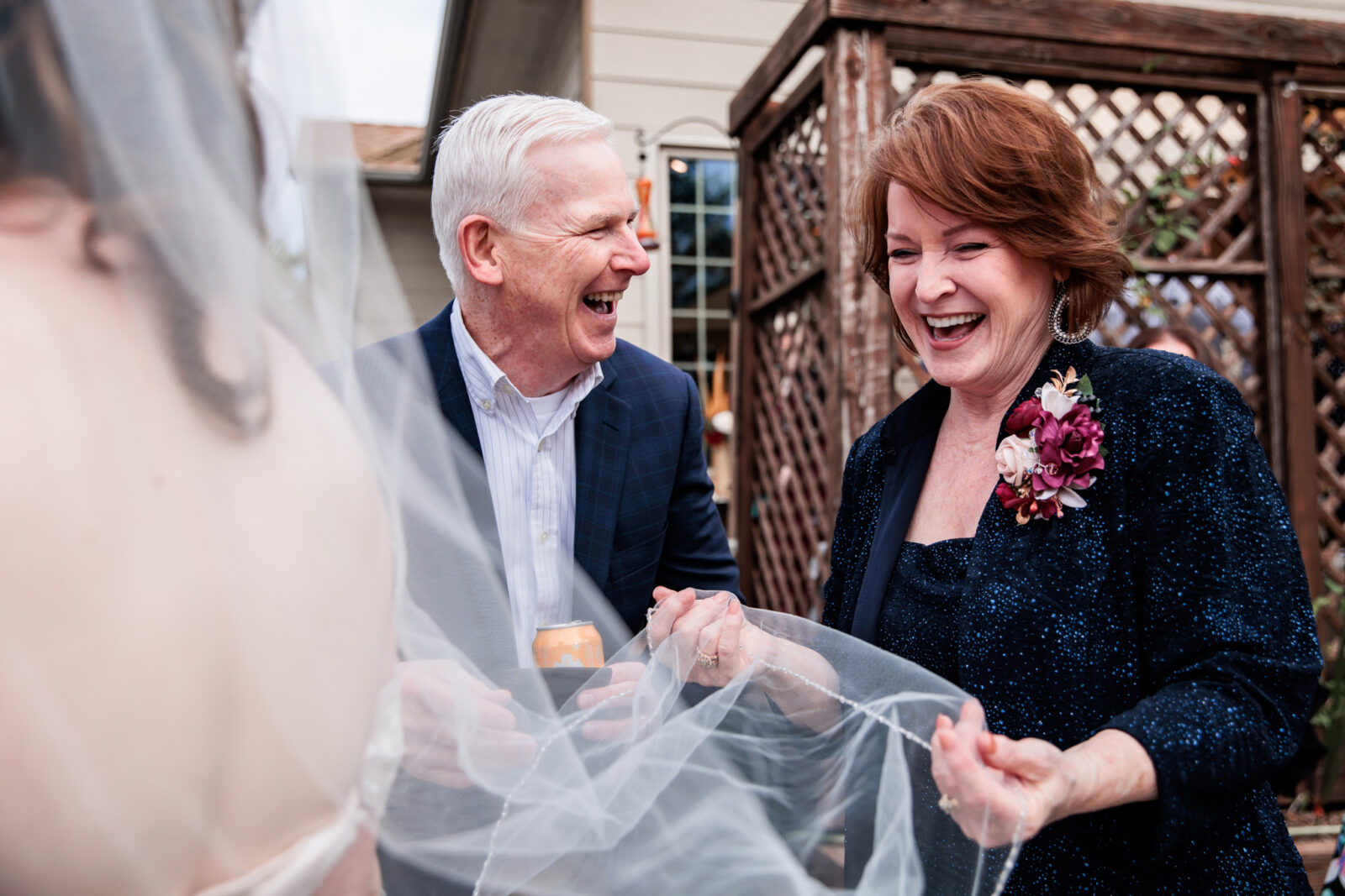 Wedding ceremony at home - Minneapolis Wedding Photographers